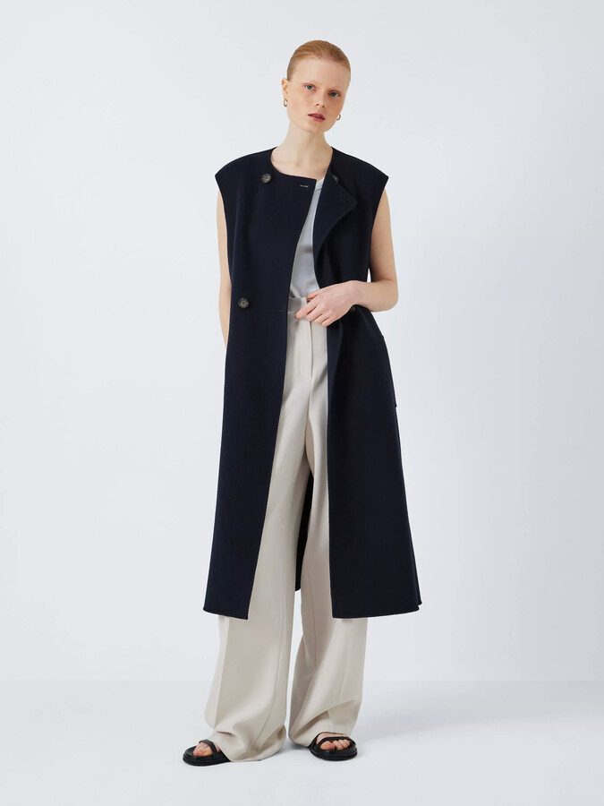 Weekend Max Mara Weekend MaxMara Stecca Wool Sleeveless Jacket - ShopStyle