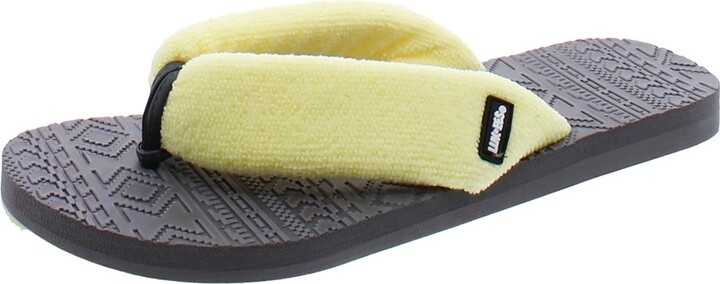 LUKEES by MUK LUKS Sand Lot Sandals Womens Thong Slip On Thong Sandals - ShopStyle