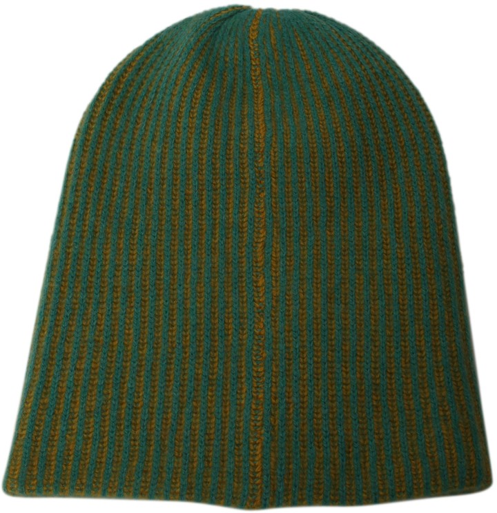 The Elder Statesman Striped Watchman Cap - ShopStyle Hats