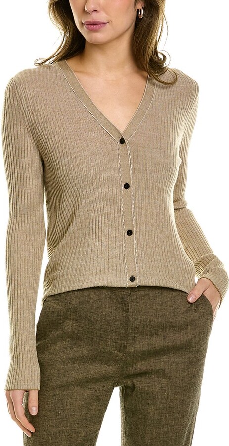 Theory Micro Wool Cardigan - ShopStyle