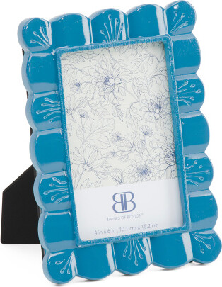 TJMAXX 4X6 Scalloped Table Top Picture Frame - ShopStyle