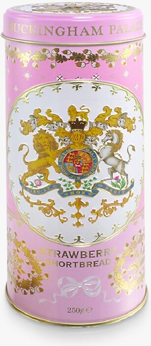 Royal Collection Buckingham Palace Strawberry Shortbread Tin ...