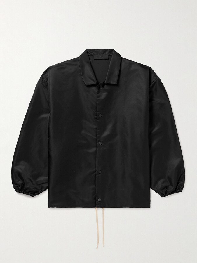 Essentials Logo-Appliquéd Shell Coach Jacket - ShopStyle