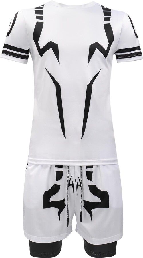 DAZCOS Men Compression T-Shirt US Size Cosplay Costume Outfit Workout ...