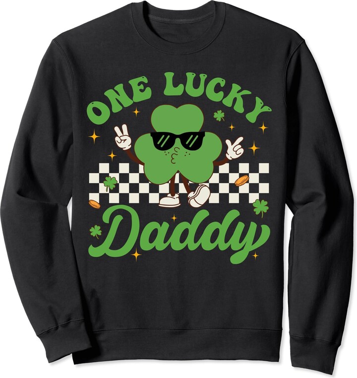 St. Patricks One Lucky Daddy MVV One Lucky Daddy St Patricks Day Funny ...