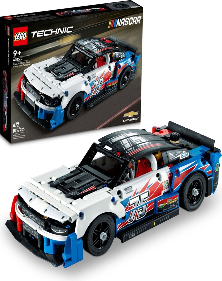 Lego Technic 42153 Nascar Next Gen Chevrolet Camaro ZL1 Toy Vehicle ...