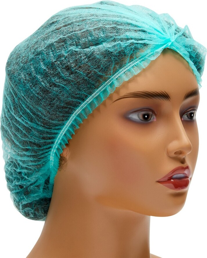 Stockroom Plus 200 Pack Disposable Hair Covers, Food Service Hair Nets ...