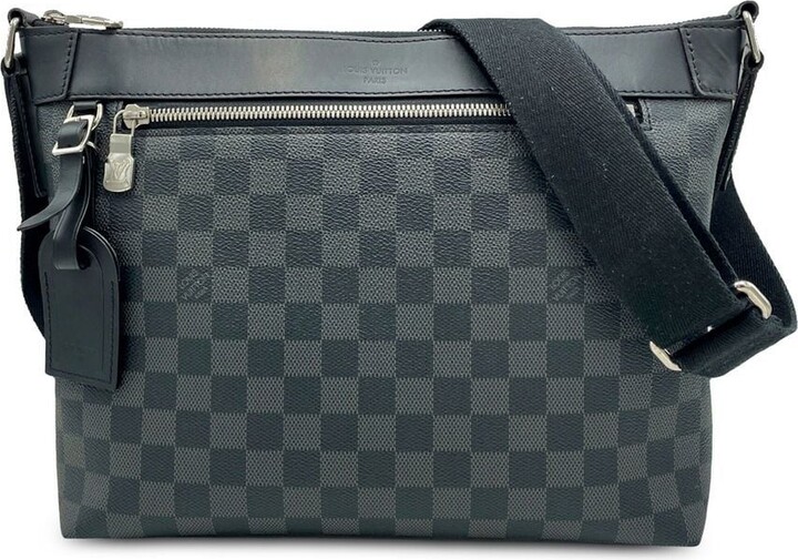 Louis Vuitton 2018 pre-owned Damier Graphite Mick PM crossbody bag ...