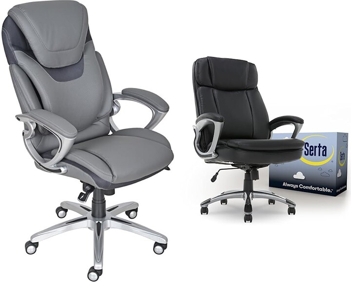 Serta AIR Health and Wellness Executive Office Chair High Back ...
