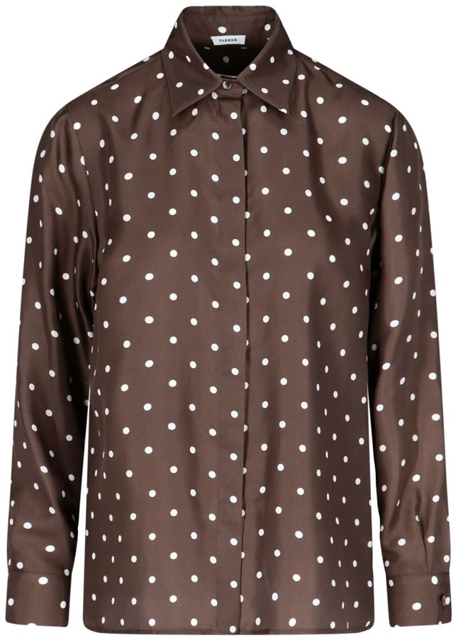 P.A.R.O.S.H. Shirt - ShopStyle Long Sleeve Tops