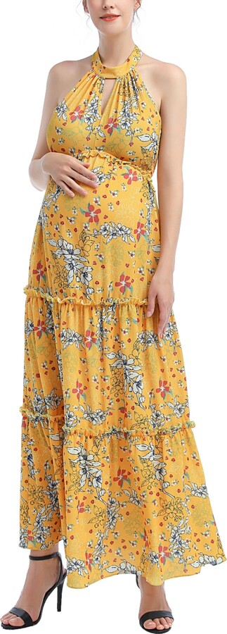 Kimi and Kai kimi + kai Maternity Soleil Floral Print Maxi Dress ...