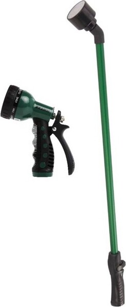 Dramm 30" 2pc Aluminum One Touch Rain Hose Wand & Touch N Flow Revolver ...