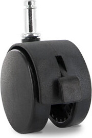 Outwater 2-3/8in. Black Nylon Swivel Hooded Hercules Twin Wheel Caster ...