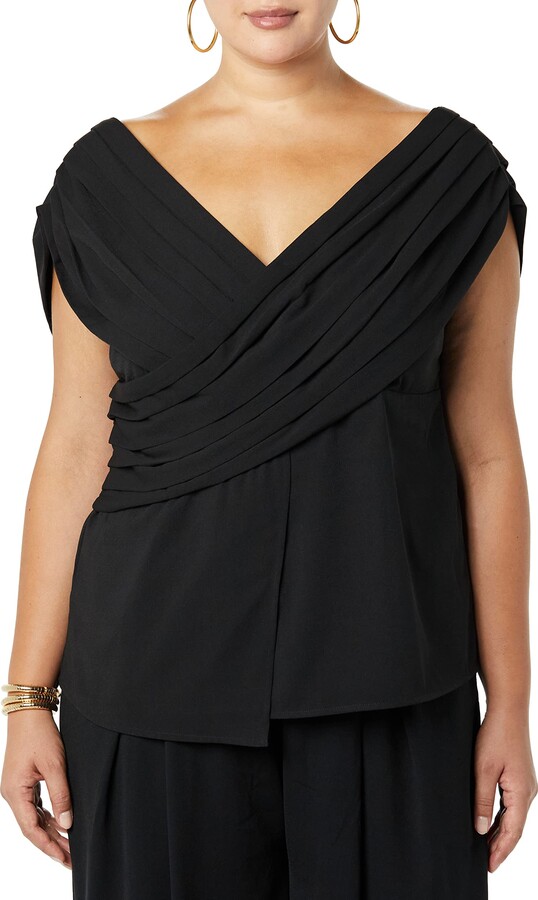 Making the Cut Season 3 Episode 5 Crepe Crossover Blouse Inspired by ...