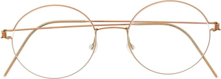 Lindberg Thin Metal Round-Frame Glasses - ShopStyle Sunglasses