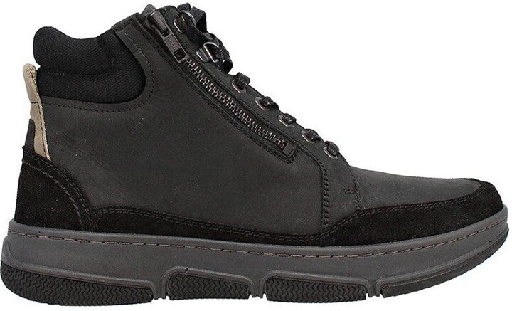 Elite by Shuropody Mark Wide Fit Men's Leather Leather Lace Up Boot ...