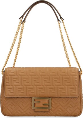 Fendi Baguette Chained Crossbody Bag - ShopStyle