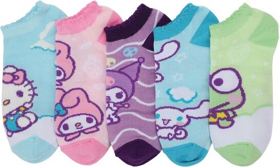SANRIO Hello Kitty & Friend Character Women’ 5-Pair Ankle Sock - ShopStyle