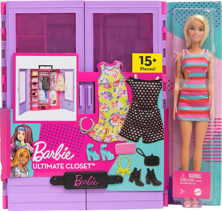 Mattel Barbie Ultimate Closet 15-Piece Doll Set - ShopStyle Games & Puzzles