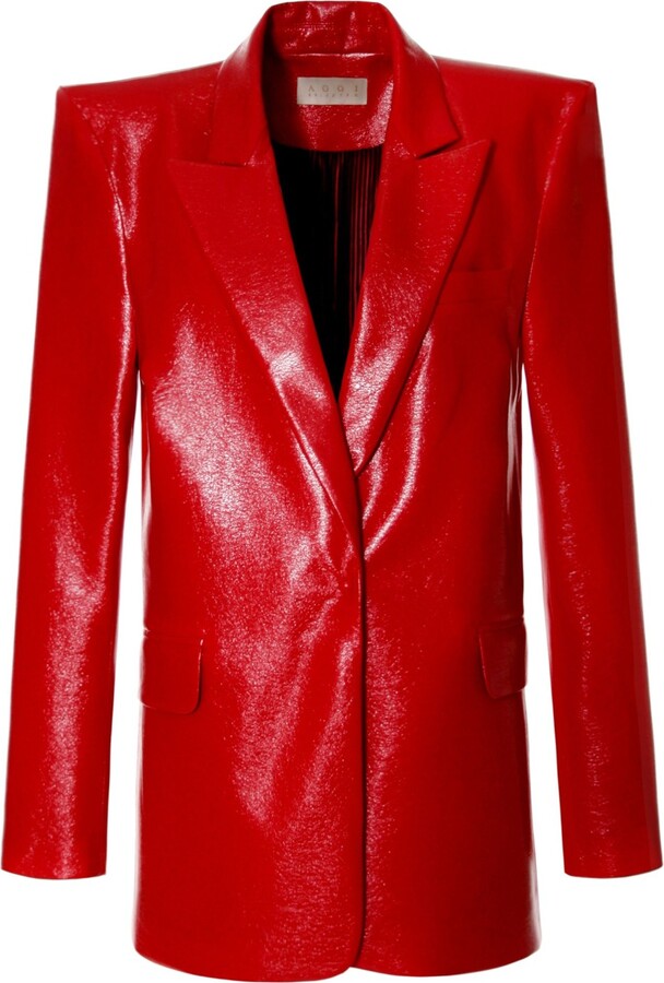 Aggi - Lennox High Risk Red Blazer - ShopStyle