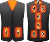 OCETIX Heated Vest for Men Women Winter Warm Heating Vests USB Charging ...