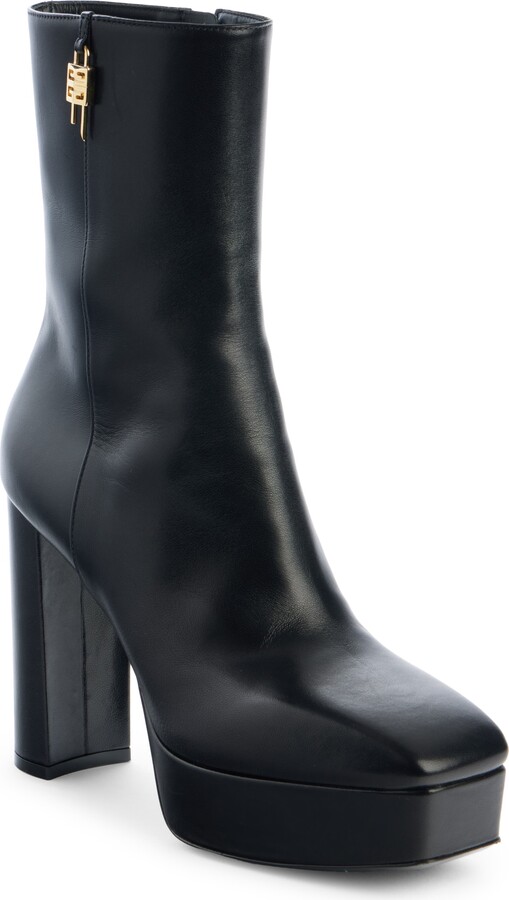 Givenchy G-Lock Platform Bootie - ShopStyle Boots