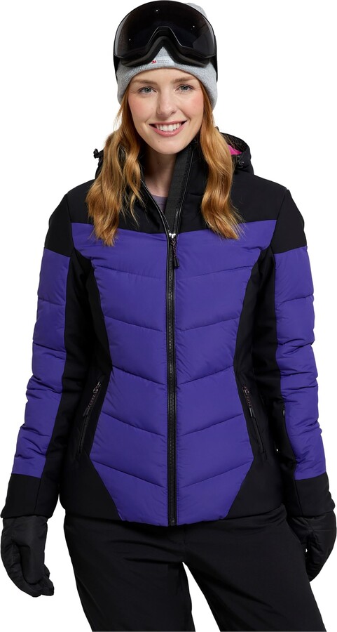 Mountain Warehouse Resort Womens Recco Padded Ski Jacket - Snow Proof ...