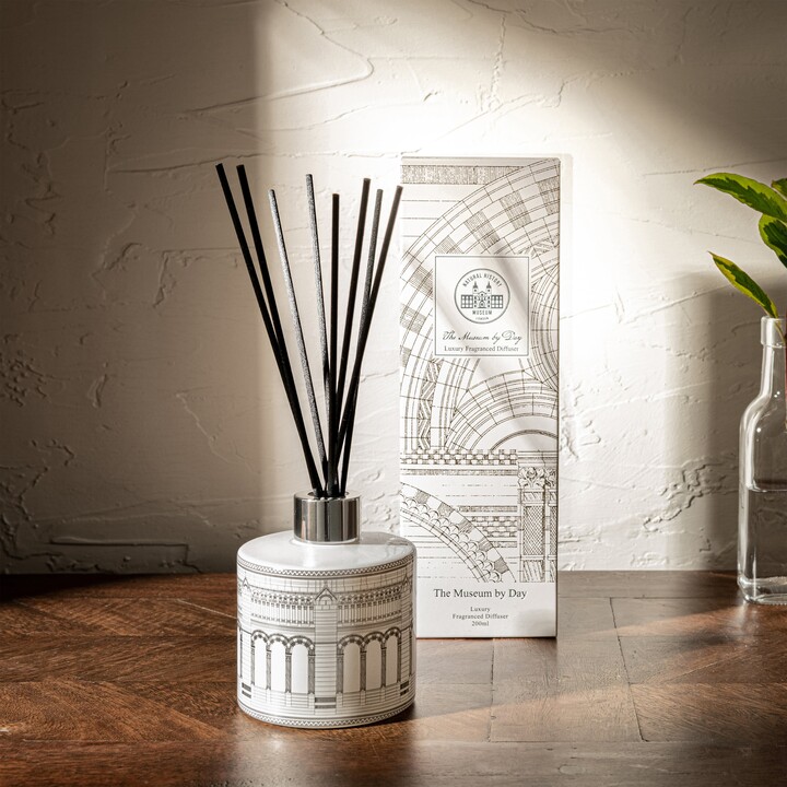 Natural History Museum The Museum by Day Diffuser, 200ml Off-White ...