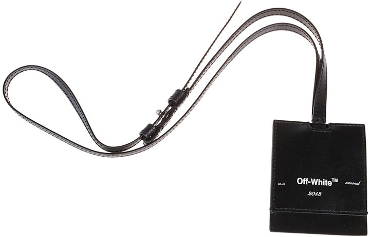 Off-White Key Ring Seasonal Logo - ShopStyle Accessories