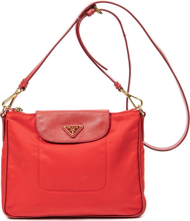 Prada Square Zip Crossbody - ShopStyle Shoulder Bags