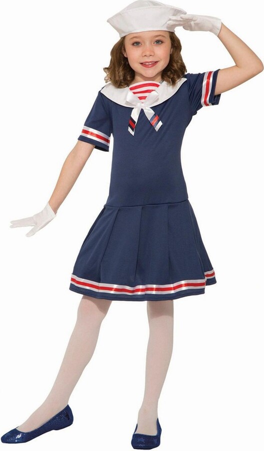 Forum Novelties Girls Sailor Halloween Costume - Large - ShopStyle