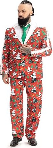 U LOOK UGLY TODAY Ugly Men's Christmas Party Suit Bachelor Funny ...