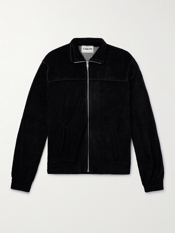 POLITE WORLDWIDE® Hemp and Cotton-Blend Velour Jacket - ShopStyle