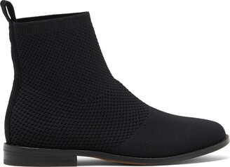 Eileen Fisher Jude Stretch Knit Bootie - ShopStyle