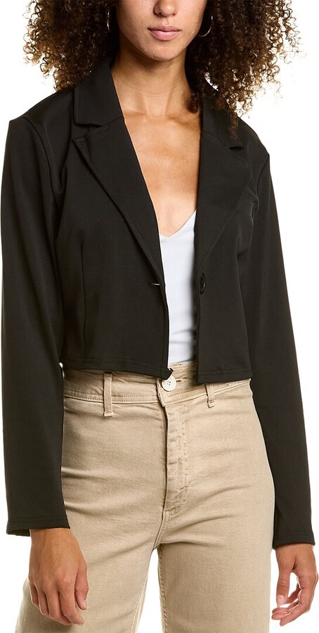Colette Rose Cropped Blazer - ShopStyle