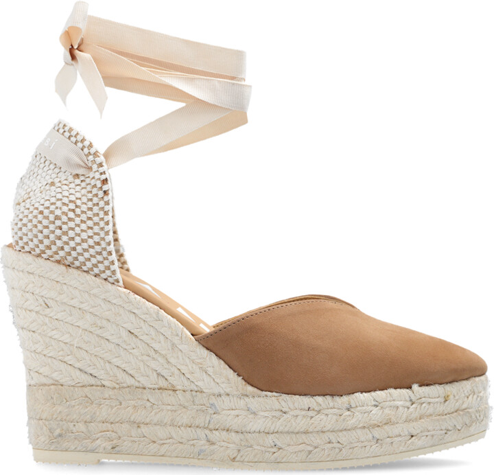 Manebi Wedge Espadrilles, , - Cream - ShopStyle