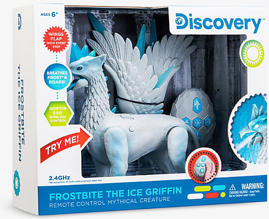 Fao Schwarz Discovery Kids Frostbite the Ice Griffin Remote-control toy ...