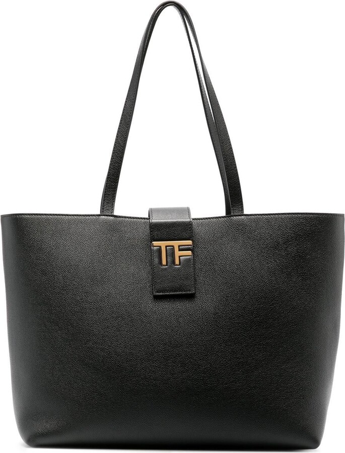 Tom Ford Logo Plaque Tote Bag - ShopStyle