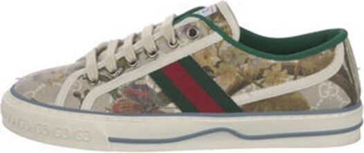 Gucci GG Logo Canvas Sneakers - ShopStyle