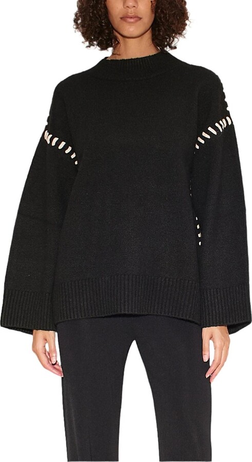 Simon Miller Simonmiller Leith Whipstitch Knit Sweater - ShopStyle