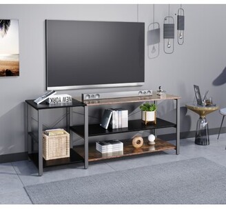 17 Stories TV Stand For TV Up To 50 Inch, TV Cabinet With Open Storage ...
