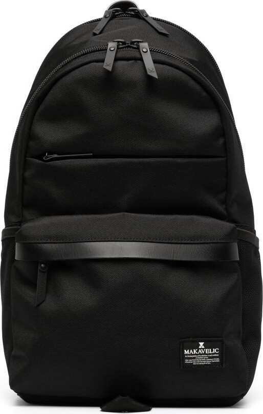 Makavelic Logo-Patch Backpack - ShopStyle