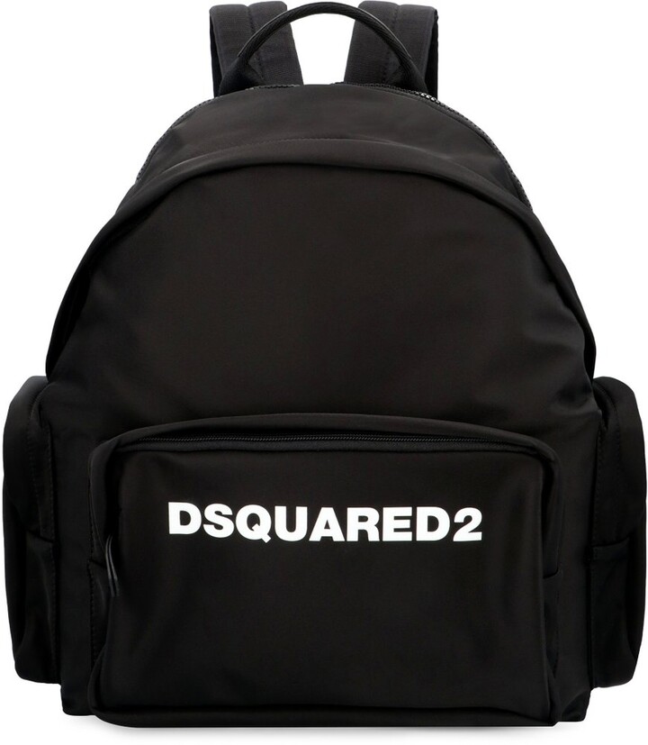 DSQUARED2 Logo Print Backpack - ShopStyle