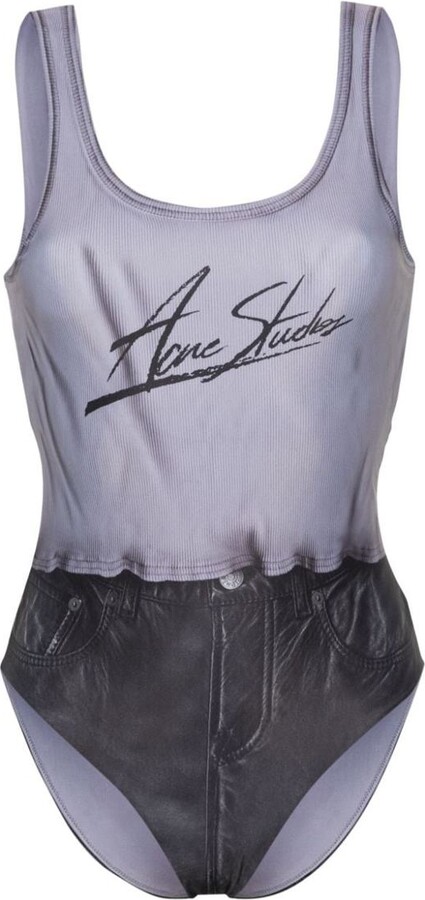 Acne Studios Printed Swmsuit - ShopStyle Two Piece Swimsuits