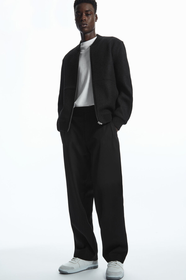 COS Wool Bomber Jacket - ShopStyle