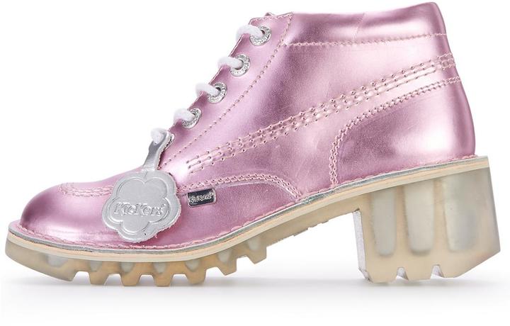 Kickers Kopey Hi Metallic Boots - ShopStyle