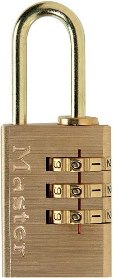 Master Lock Brass Finish 20Mm 3-Digit Combination Padlock - ShopStyle Decor