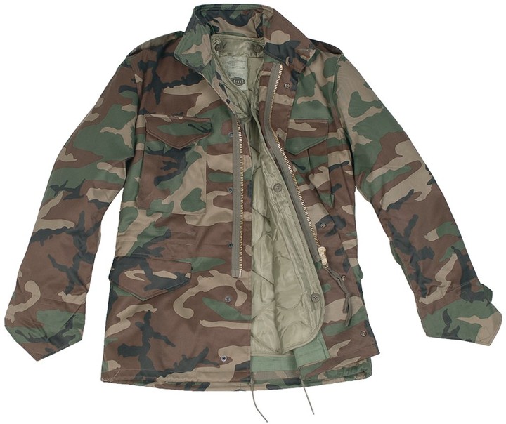Mil Tec Mil-Tec Classic US M65 Jacket Woodland Size S - ShopStyle Outerwear