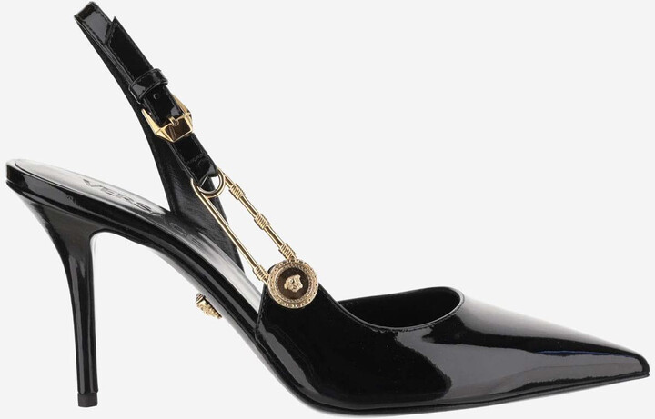 Versace Pumps With Safety Pin - ShopStyle