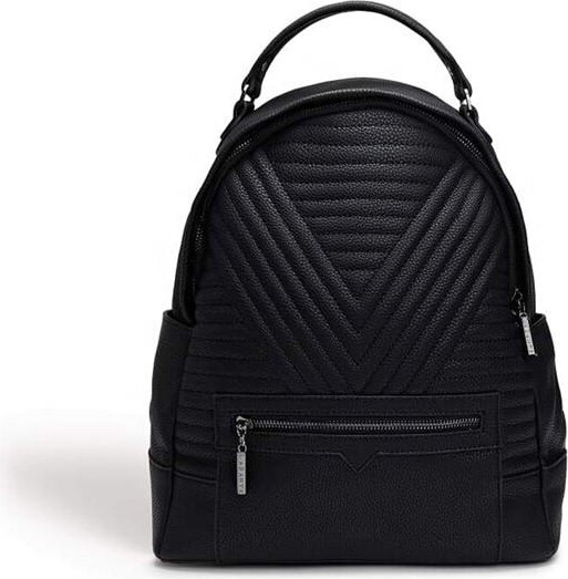 LaBante Camberwell Black Quilted Vegan Backpack - ShopStyle
